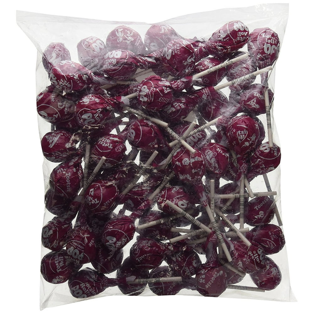 Red Raspberry Tootsie Pops 60 pops - Walmart.com - Walmart.com