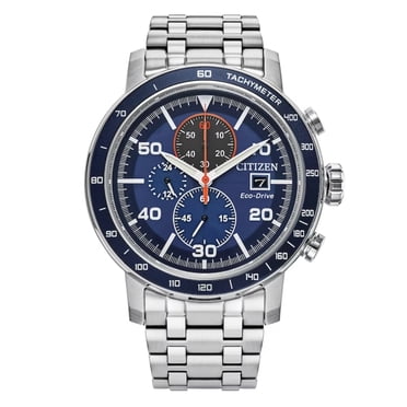 Citizen Promaster Eco-Drive Chronograph Blue Dial Men's Watch CB5034 ...