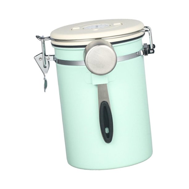 Kitchen Coffee Canister Storage Tank Coffee Jar Storage Container for ...