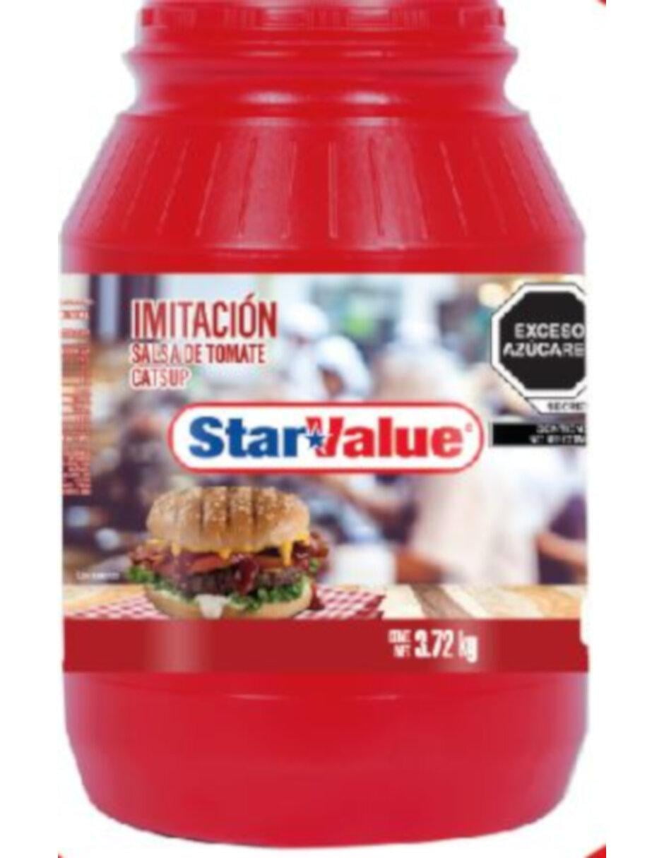 Pack de 6 Catsup Star Value 3.80 Kg Star Value Catsup | Bodega Aurrera ...