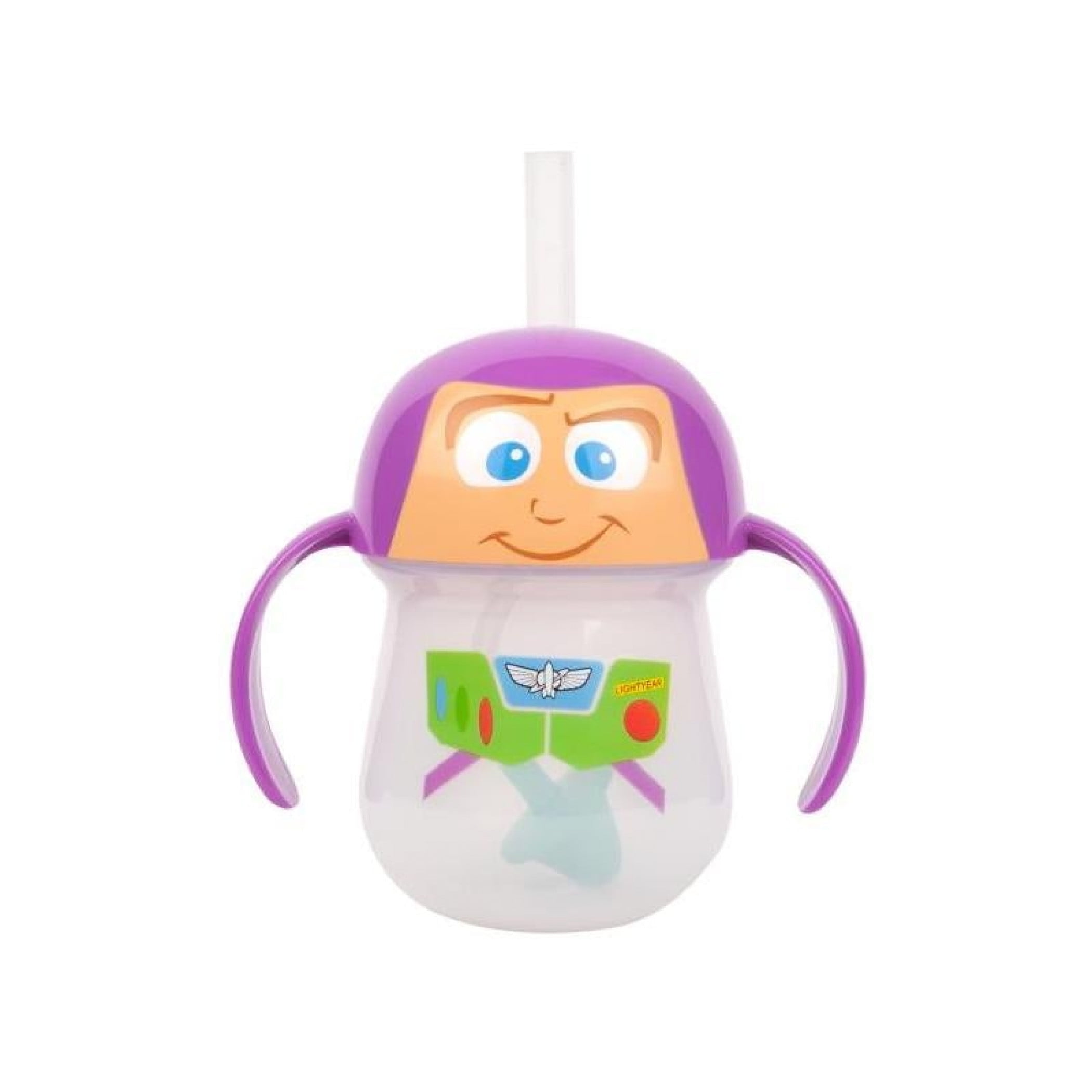 Pixar Toy Story Buzz Lightyear 7oz Weighted Straw Sippy Cup - Walmart.com