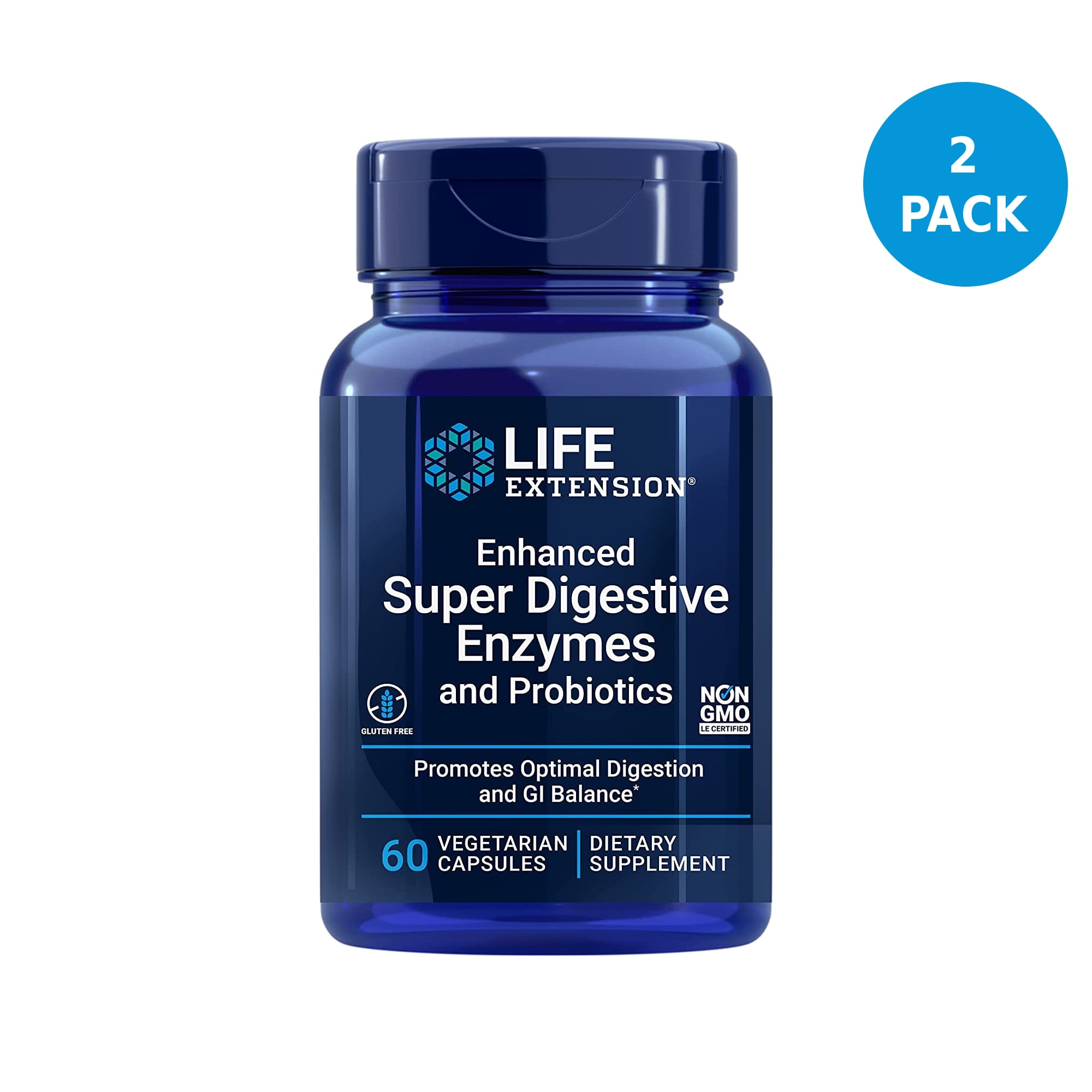 Buy Life Extension Enhanced Super Digestive Enzymes And Probiotics Optimal Digestive Comfort And Gi