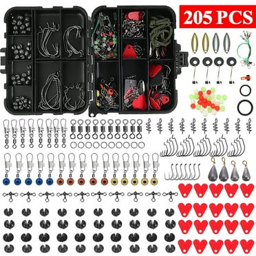 Eagle Claw Western Freshwater Kit with 98 Pieces, Small, Clear ...