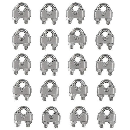 M5 Cable Ties U Stirrup Bolt Cable Clip 304 Stainless Steel Cable Clamp ...