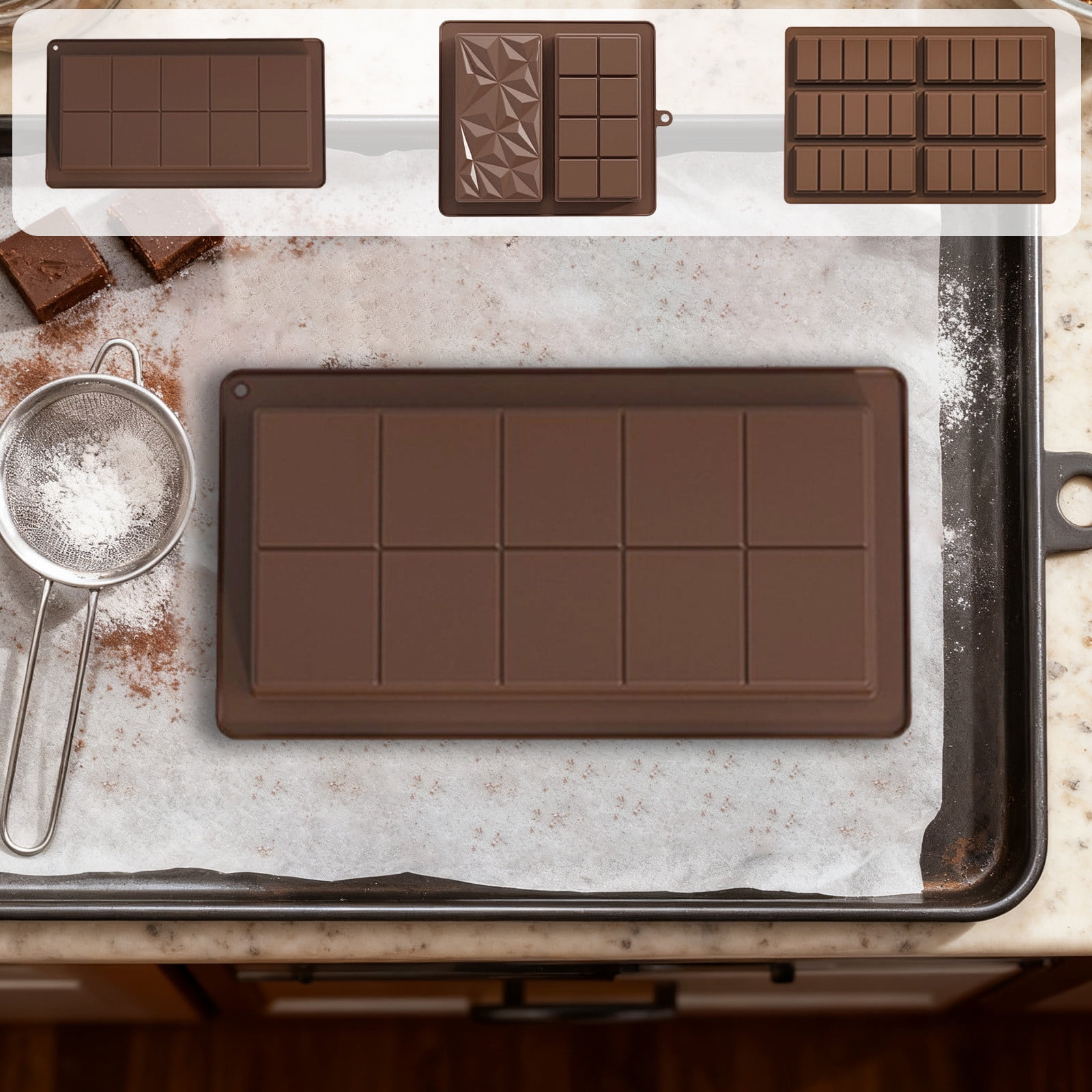 Click here for Sentmoon Chocolate Molds Silicone Candy Molds For... prices