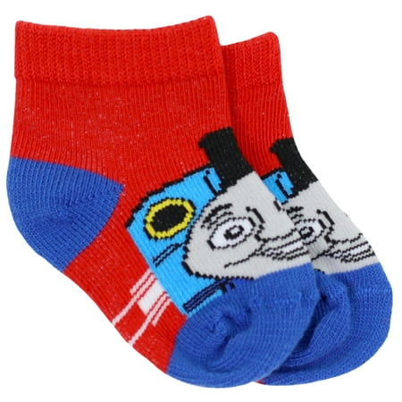 Thomas & Friends - Thomas & Friends 6 Pack Character Faces Ankle Socks ...