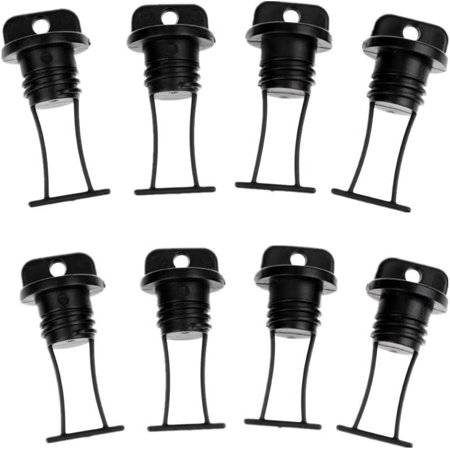 8 Pieces Hull Thread Drain Plugs Kayak Accessories Plastic Boat Drain ...
