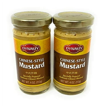 Dynasty Extra Hot Chinese Style Mustard, Spicy Asian Paste, 4 Oz ...