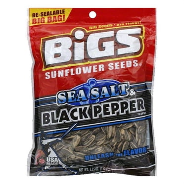 BIGS Sunflower Seeds, (Pack of 12), Multiple Flavors and Bag Sizes ...