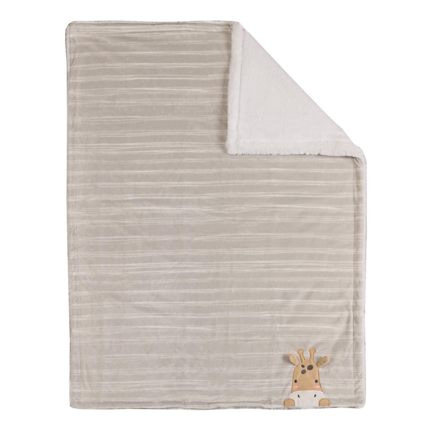 Click here for George Baby Plush Reversible Faux Fur Blanket prices