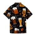 Bavarian Oktoberfest Carnival Costume Shirt for Men, 3D Beer Festival ...