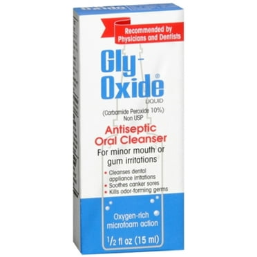 Gly-Oxide Liquid Antiseptic Oral Cleanser 2 oz - Walmart.com