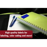 Royal Green Color Coding Labels 2x1.2 inch Rectangular Stickers in 8 ...