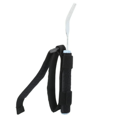 Eating Aids, Spoon Fork, Adjustable Strap Flexible Lightweight Patients ...