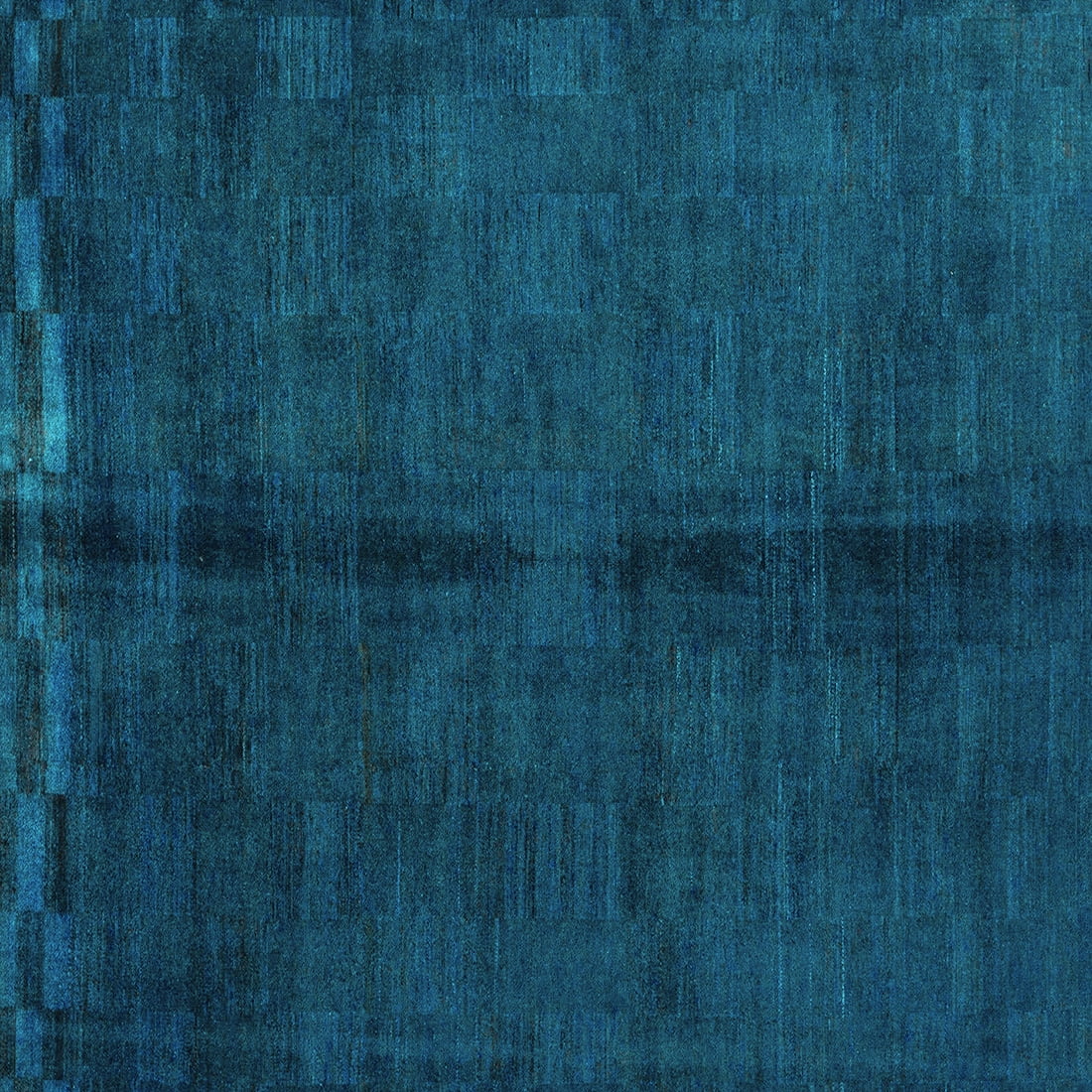Ahgly Company Indoor Square Abstract Light Blue Modern Area Rugs, 6 ...