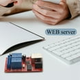 LAN Ethernet 2-way Relay Board Delay Switch UDP Controller Module WEB server - Walmart.com