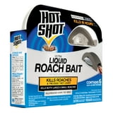 Hot Shot Ultra Liquid Roach Bait Traps, 6 Count, Indoor Cockroach ...