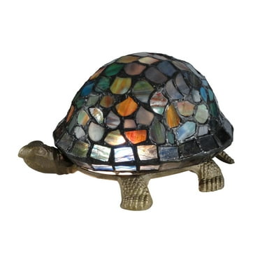 Tiffany-style Turtle Accent Lamp - Walmart.com