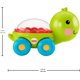 Fisher-Price Poppity Pop Turtle Push-Along Vehicle with Sounds for ...