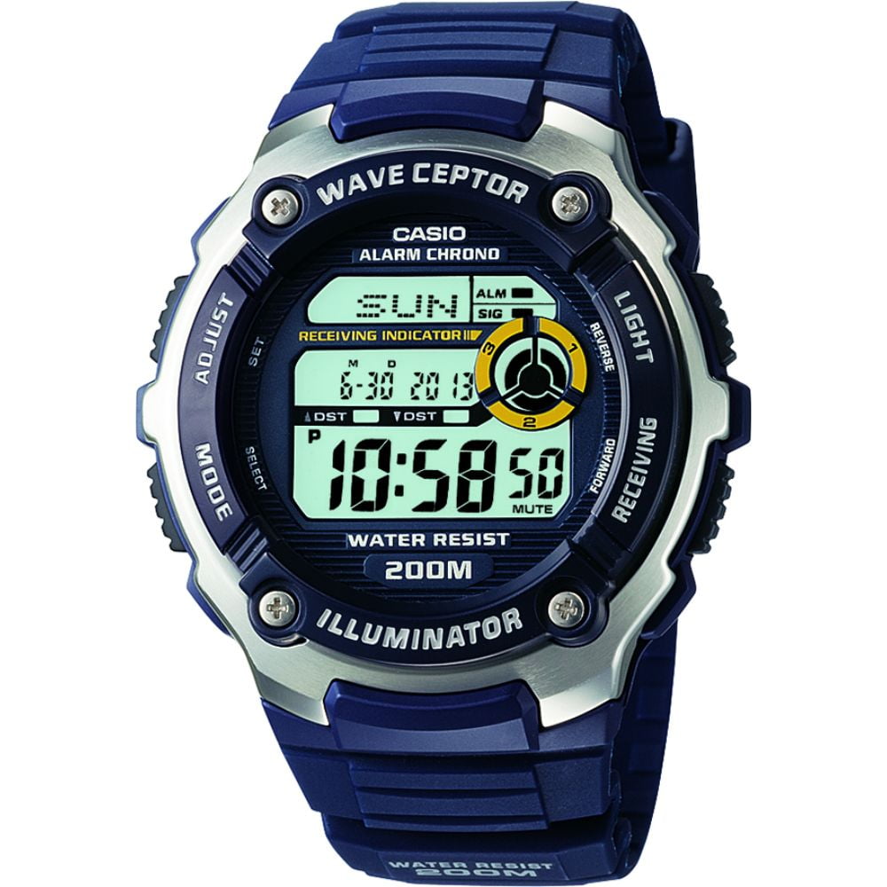 Casio Men's Wave Ceptor Atomic Timekeeping Watch WV200A-2AV - Walmart.com