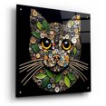 Epic Art 'Cat Collage' by Rey Klimt Acrylic Glass Wall Art, 24" x 24 ...