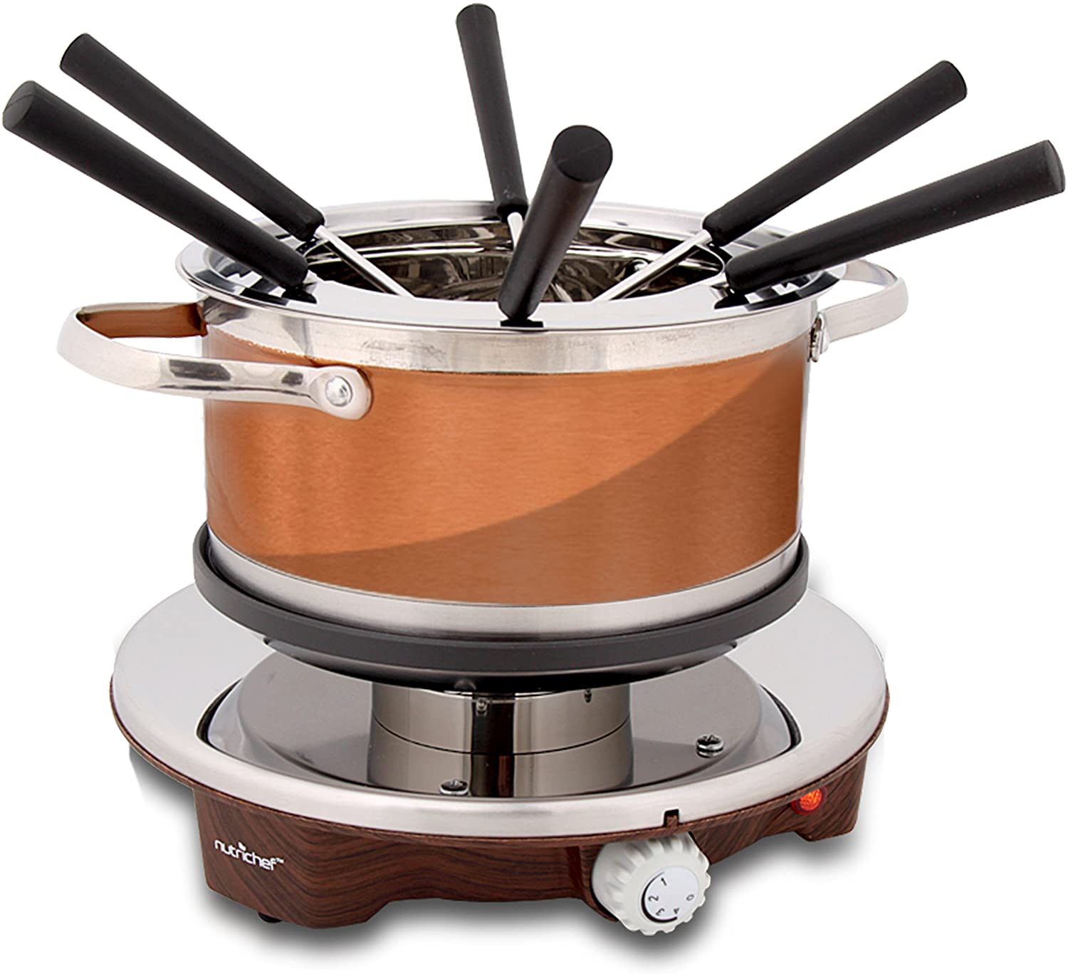 Fondue Chocolate 4-Tier Stainless Steel Chocolate Fountain Machine ...