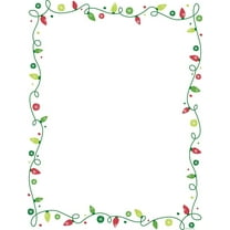Great Papers! String Of Lights Foil Letterhead, 40 count, 11" x 8.5 ...