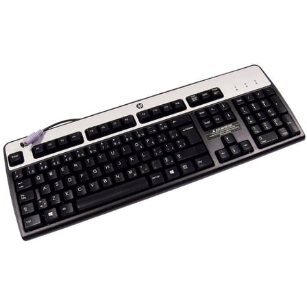 HP KU-1156 Wired USB Desktop Keyboard for Computer, Laptop, PC - Black ...