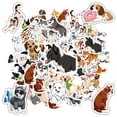35pcs Playful Dogs Stickers Animal Characters Stickers PVC Stickers for ...