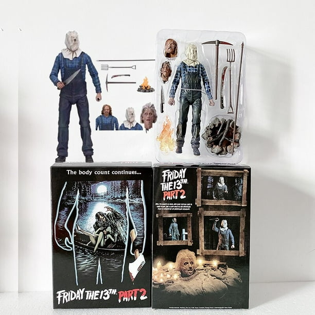 NECA-viernes 13 Freddy Jason Voorhees figura Ultimate Jason figura de ...