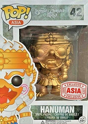 Funko POP! Legendary Creatures & Myths Hanuman #42 [Gold] Exclusive ...