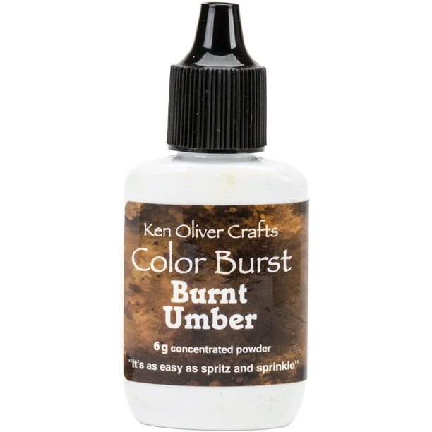 Ken Oliver Color Burst Powder 6gm-Burnt Umber - Walmart.com