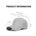 HNMKIU Summer Outdoor Breathable Perforated Sun Protection Lightweight ...