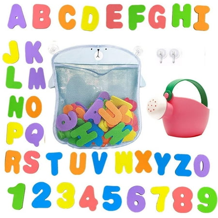 HTWW Alphabet Learning Bath Toy Kindergarten Teaching Letters and ...