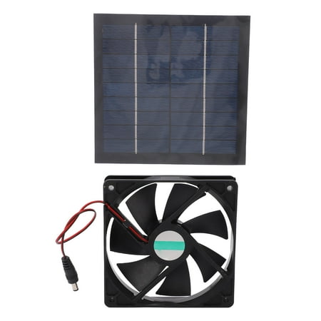 Solar Fan, Solar Powered Fan 20W Waterproof IP65 Wear Resistance 20% ...