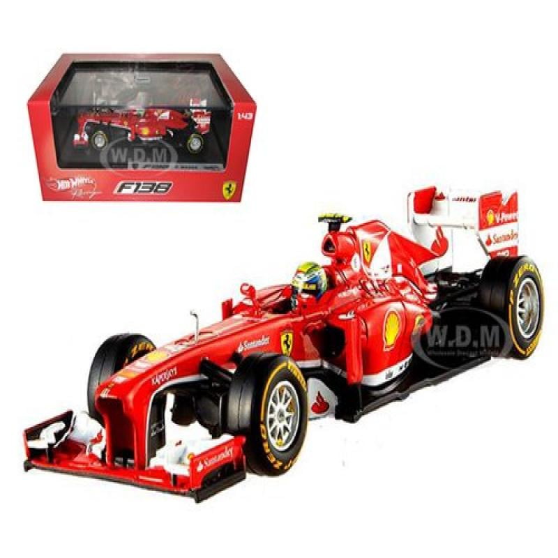 Hot Wheels Ferrari F2013 F138 Felipe Massa Formula 1 2013 F1 1/43 by ...