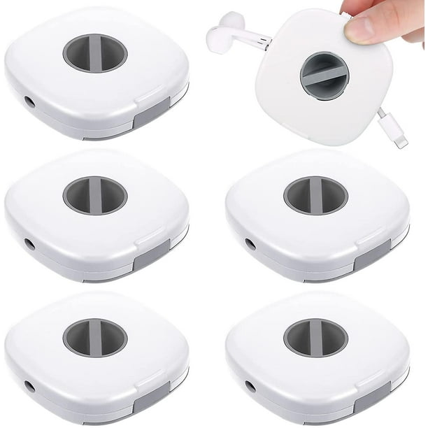 Cable Winder-6 Pieces Retractable Cable Management, Charging Cord ...