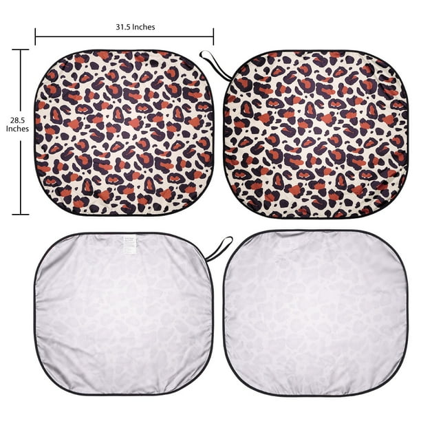 Auto Drive Windshield Fancy Animal Twist Sun Shade for Models Sedan SUV ...