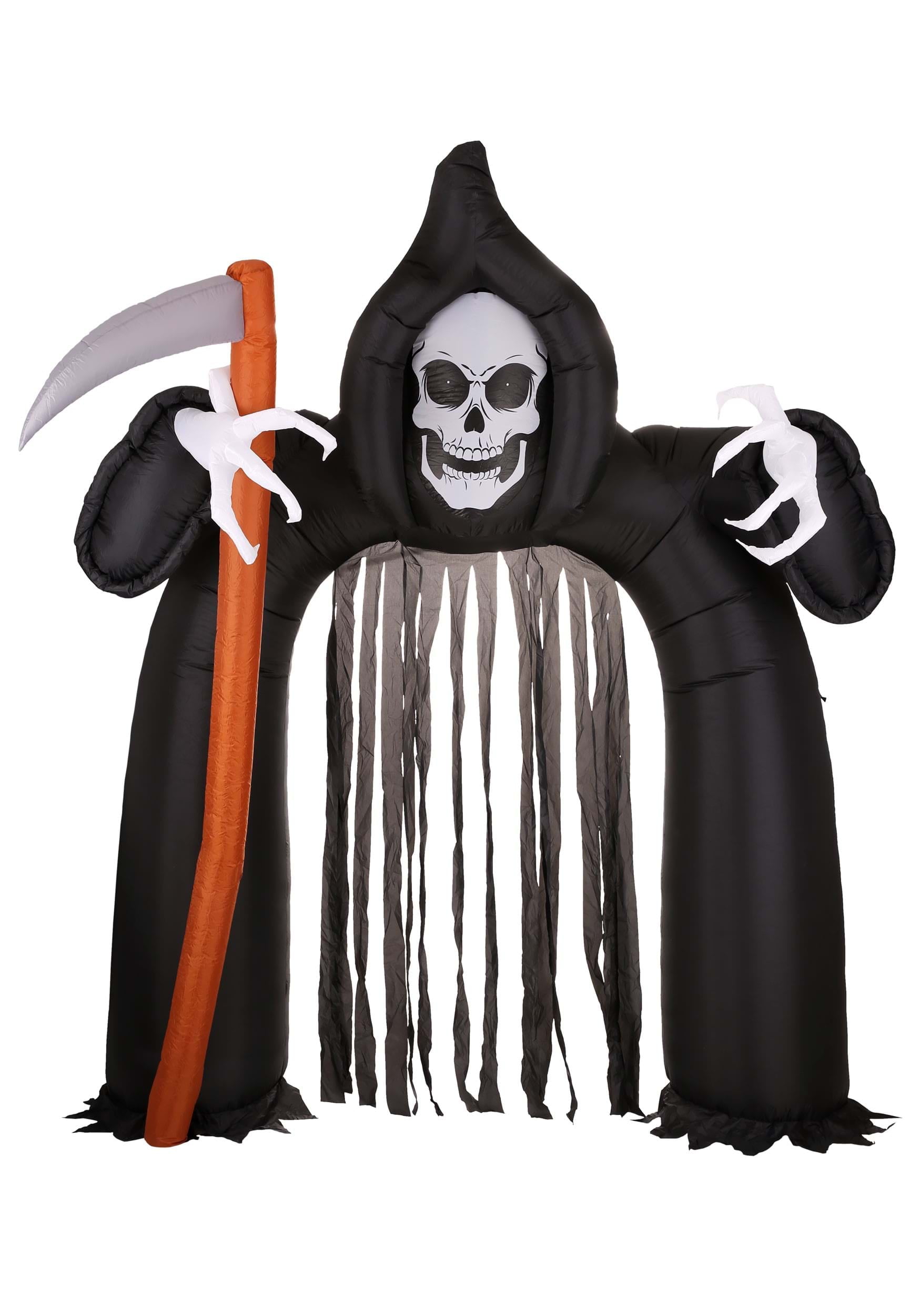 9.6ft Inflatable Reaper Death Arch Decoration - Walmart.com