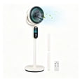 Standing Fan with Remote, 8 Speed Floor Fan - Adjustable Height, 12H ...
