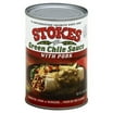 (6 pack) Stokes Green Chile Sauce with Pork, Mild, 15 oz Can - Walmart.com