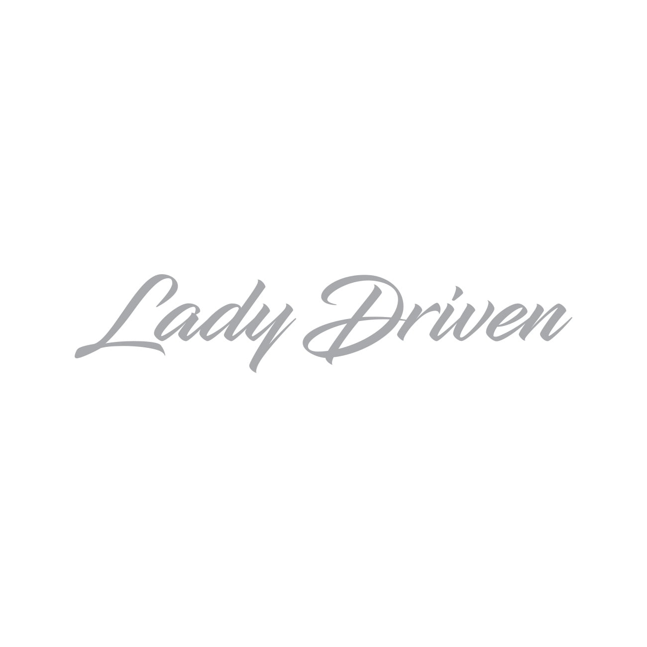 Lady Driven Sticker Decal Die Cut - Self Adhesive Vinyl - Weatherproof ...