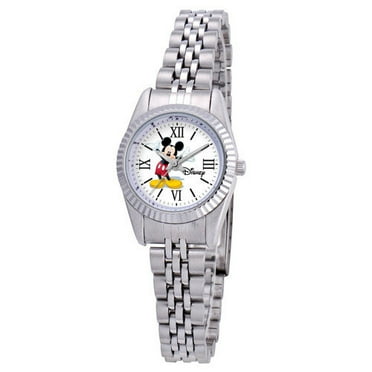 Women's MK2066 Mickey Mouse Charm Watch with Mother of Pearl Dial ...