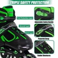 MammyGol Adjustable Inline Skates with Light-Up Wheels for Boys Girls ...