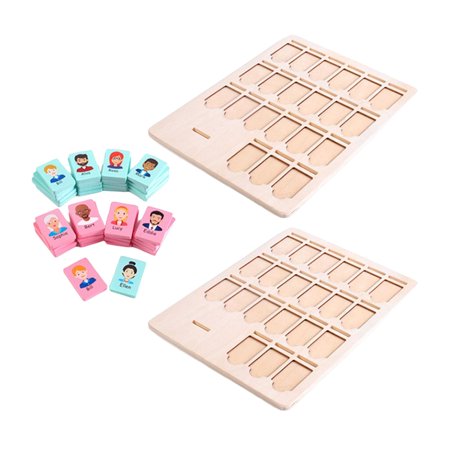 Family Guessing Game Who Classic Board Travel Paperboard Classic Board ...