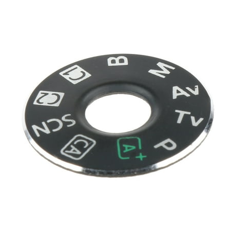 Dial Mode Plate Interface Nameplate Label Replacement Part for 6D DSLR ...