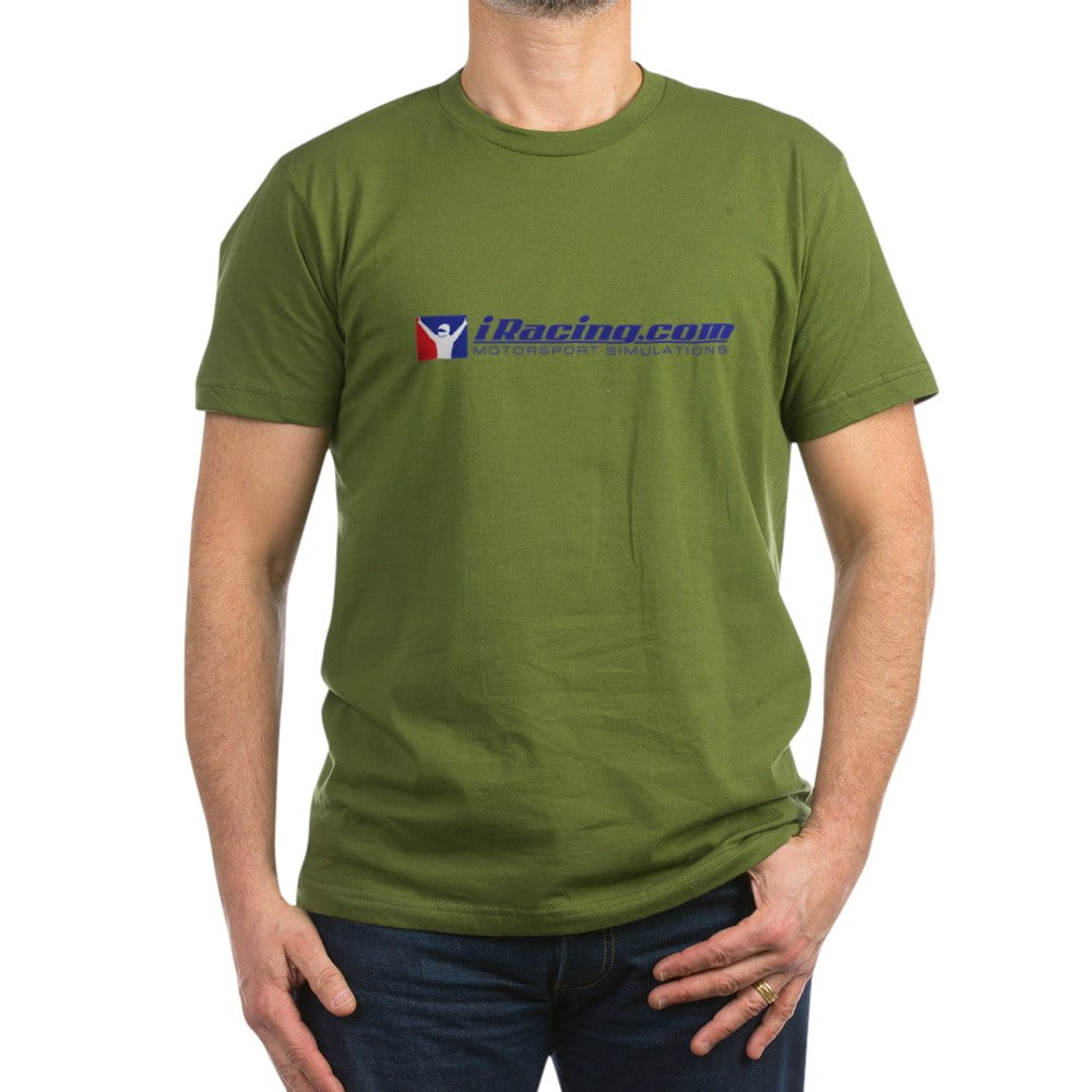 CafePress - Iracing Horiz Logo 2000X2000 - Men's Fitted T-Shirt ...