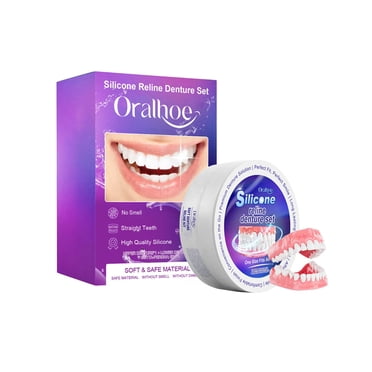 Instant Smile 3 Pack - The Disk Denture Reliner, Easy to Mold ...