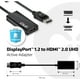 DisplayPort 1.2 to HDMI 2.0 UHD Active Adapter, Black - Walmart.com