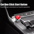 BQLQBQLQ Car One Click Start Button Rocker Car Engine Start n Stop ...